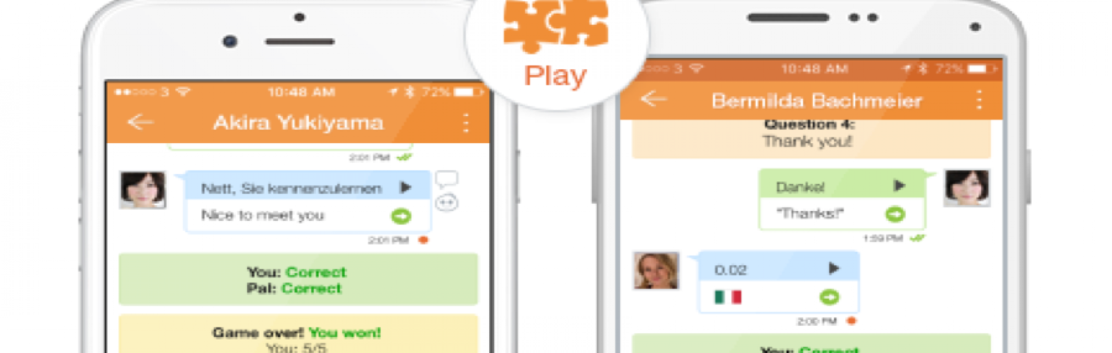 Hello Pal iphone App - Online Sprachen Lernen